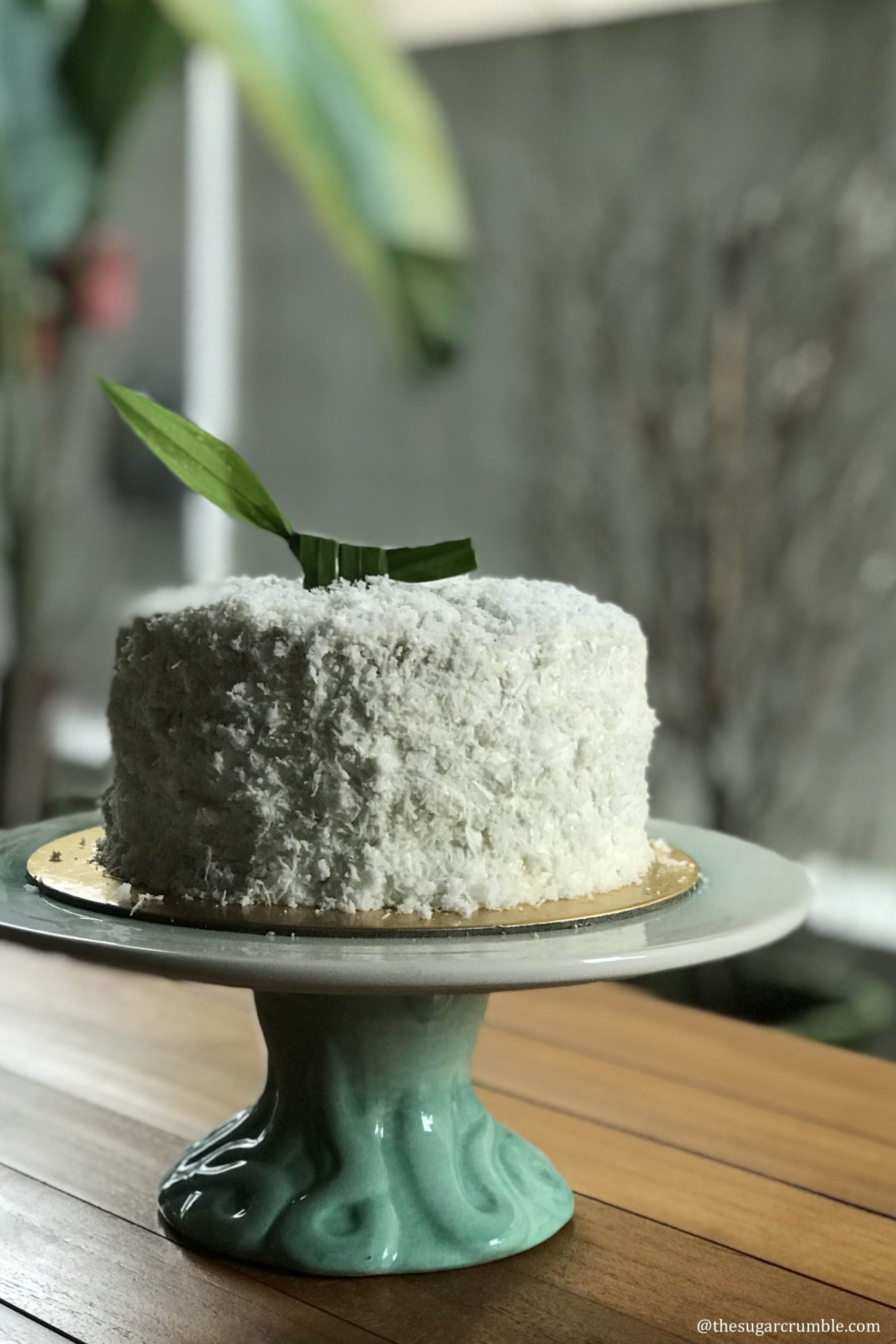 Putu Piring Cake - thesugarcrumble: a family food blog adventure!