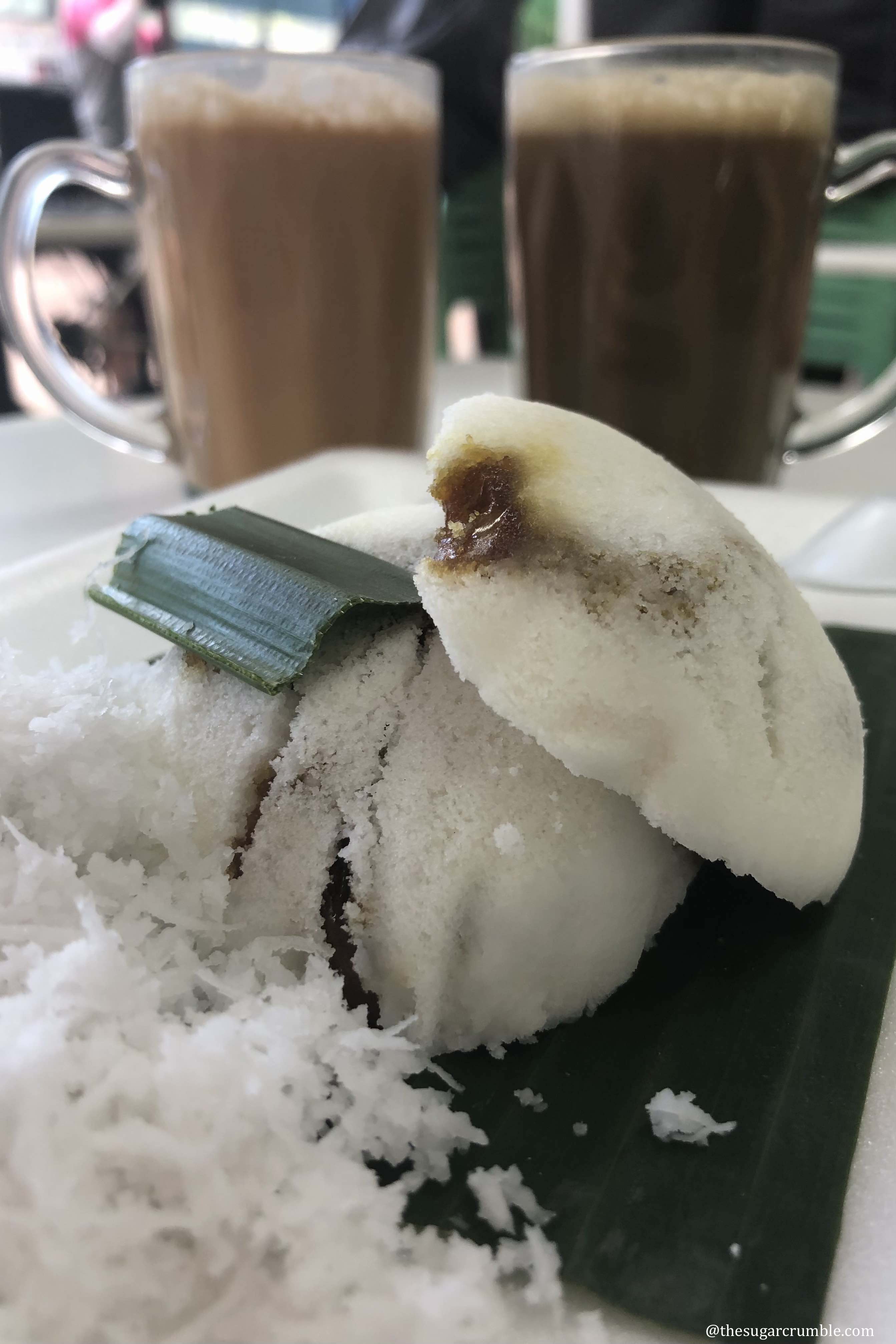 Putu Piring Cake - thesugarcrumble: a family food blog adventure!