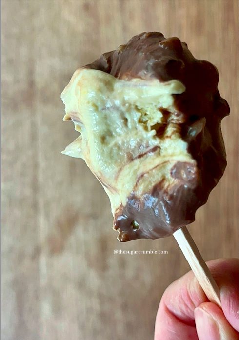 Chocolate Durian Popsicle - thesugarcrumble: a family food blog adventure!